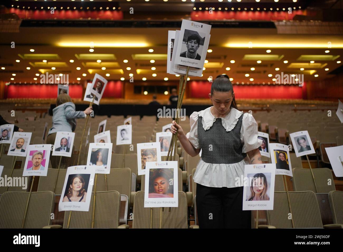 2024 ee bafta film awards hi-res stock photography and images - Alamy
