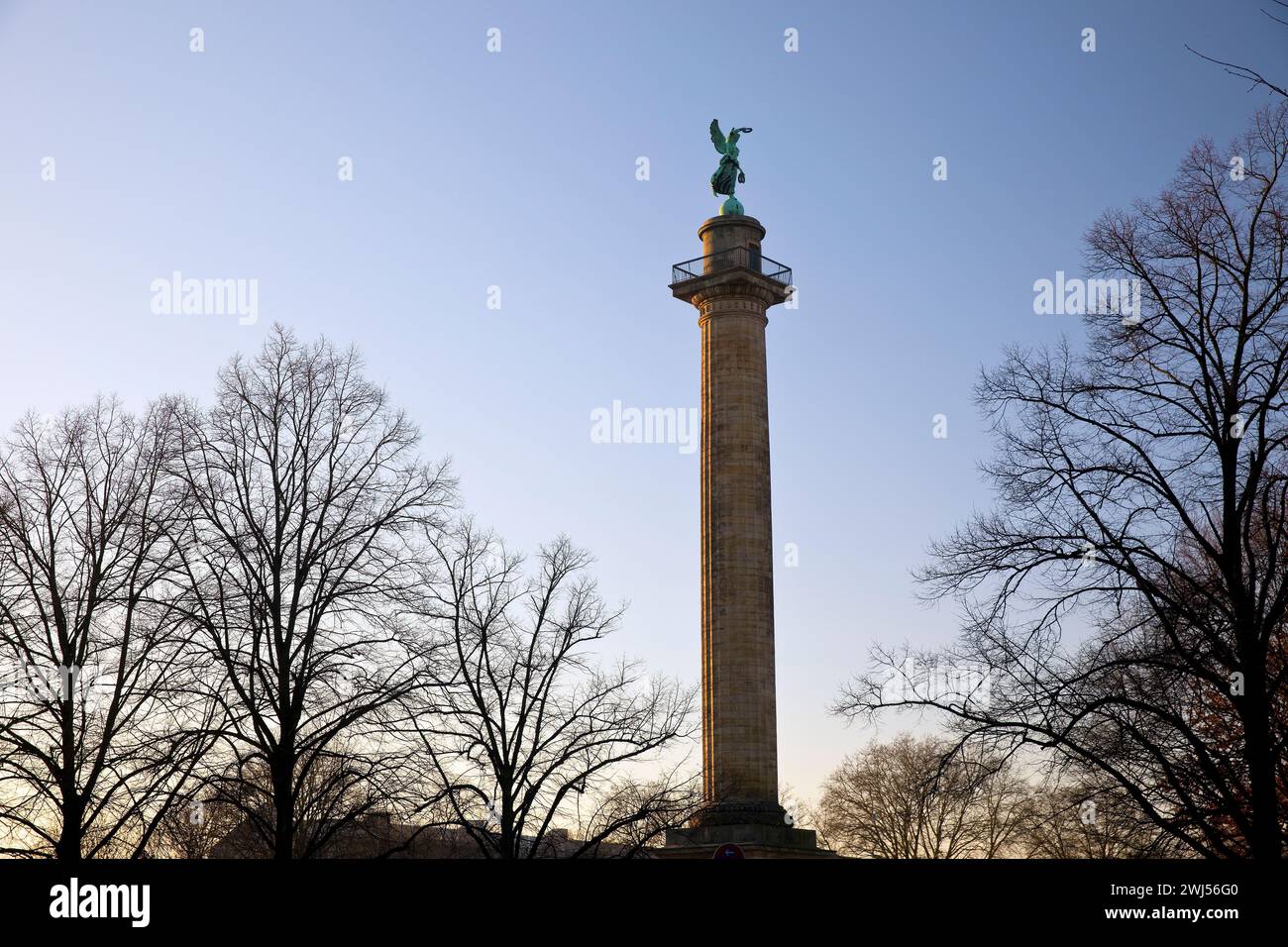 Waterloo Column with Victoria, Victory Column, Waterlooplatz, Hanover ...