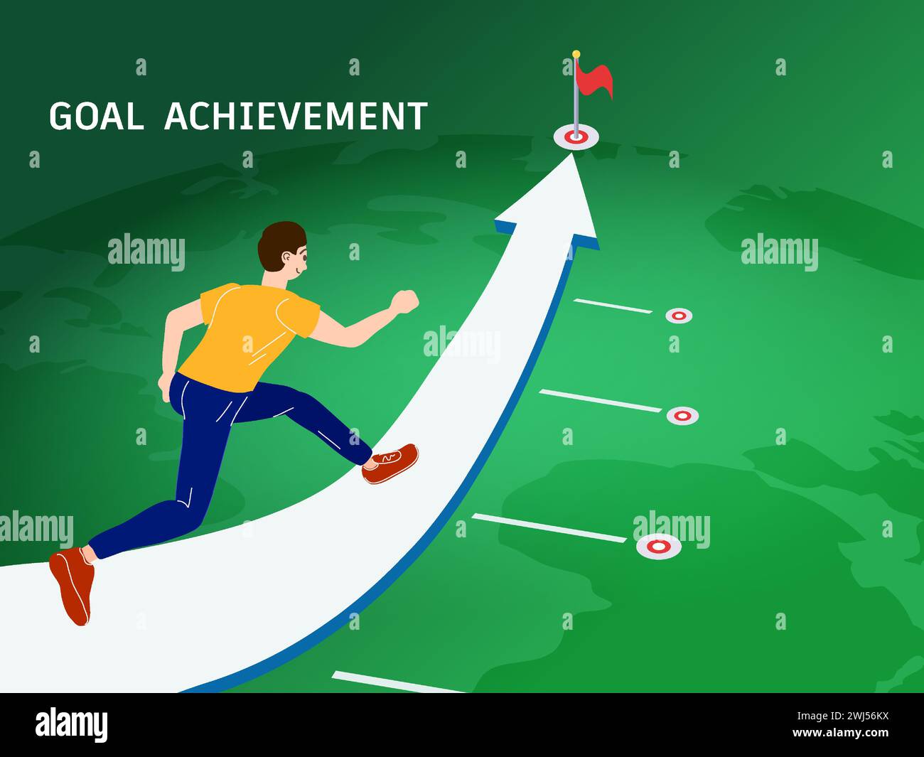 Goal 2024 Stock Vector Images - Alamy