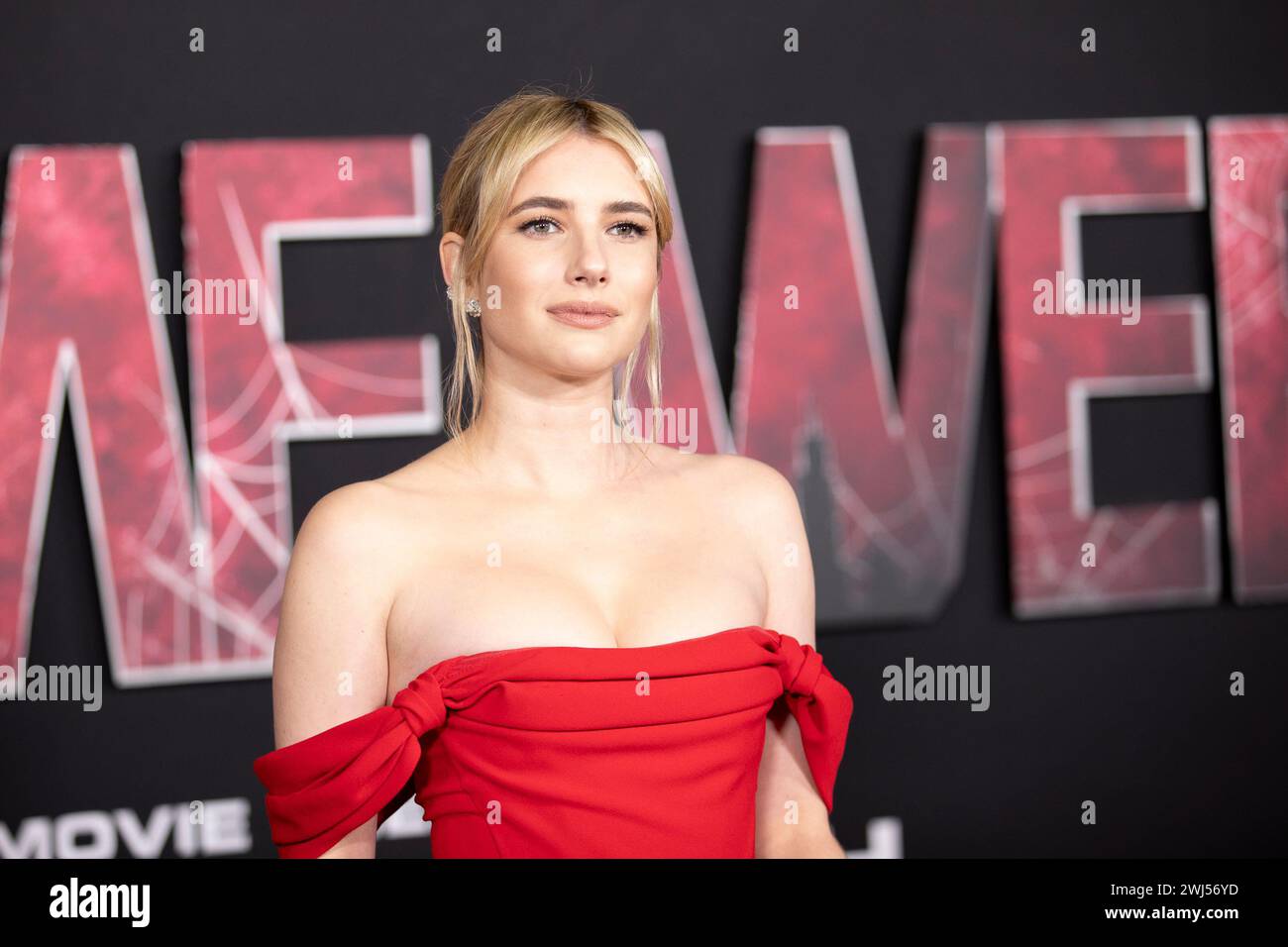 Los Angeles, USA. 12th Feb, 2024. Emma Roberts attends the arrivals of ...