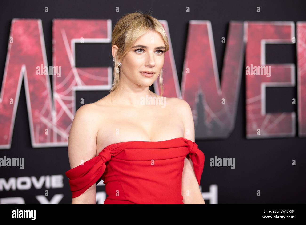 Los Angeles, USA. 12th Feb, 2024. Emma Roberts attends the arrivals of ...