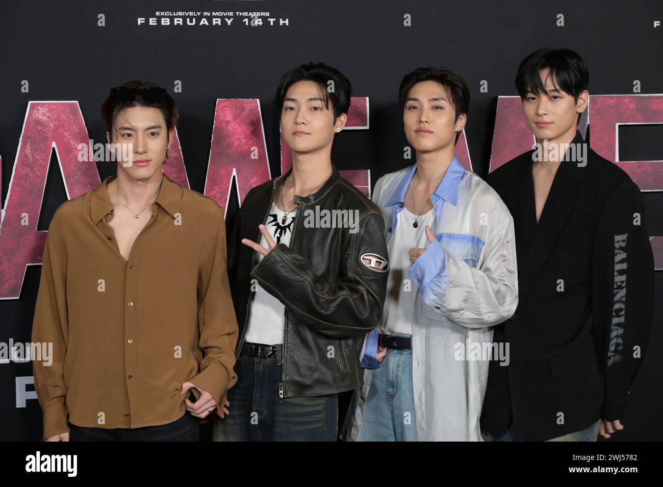 Los Angeles, USA. 12th Feb, 2024. LOS ANGELES, USA. February 12, 2024 ...