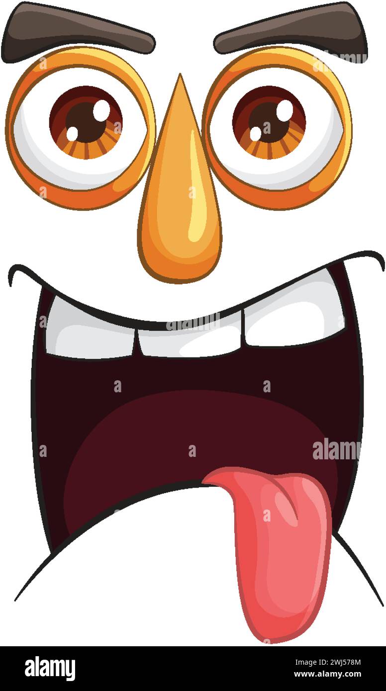 Exaggerated facial expression hi-res stock photography and images - Alamy