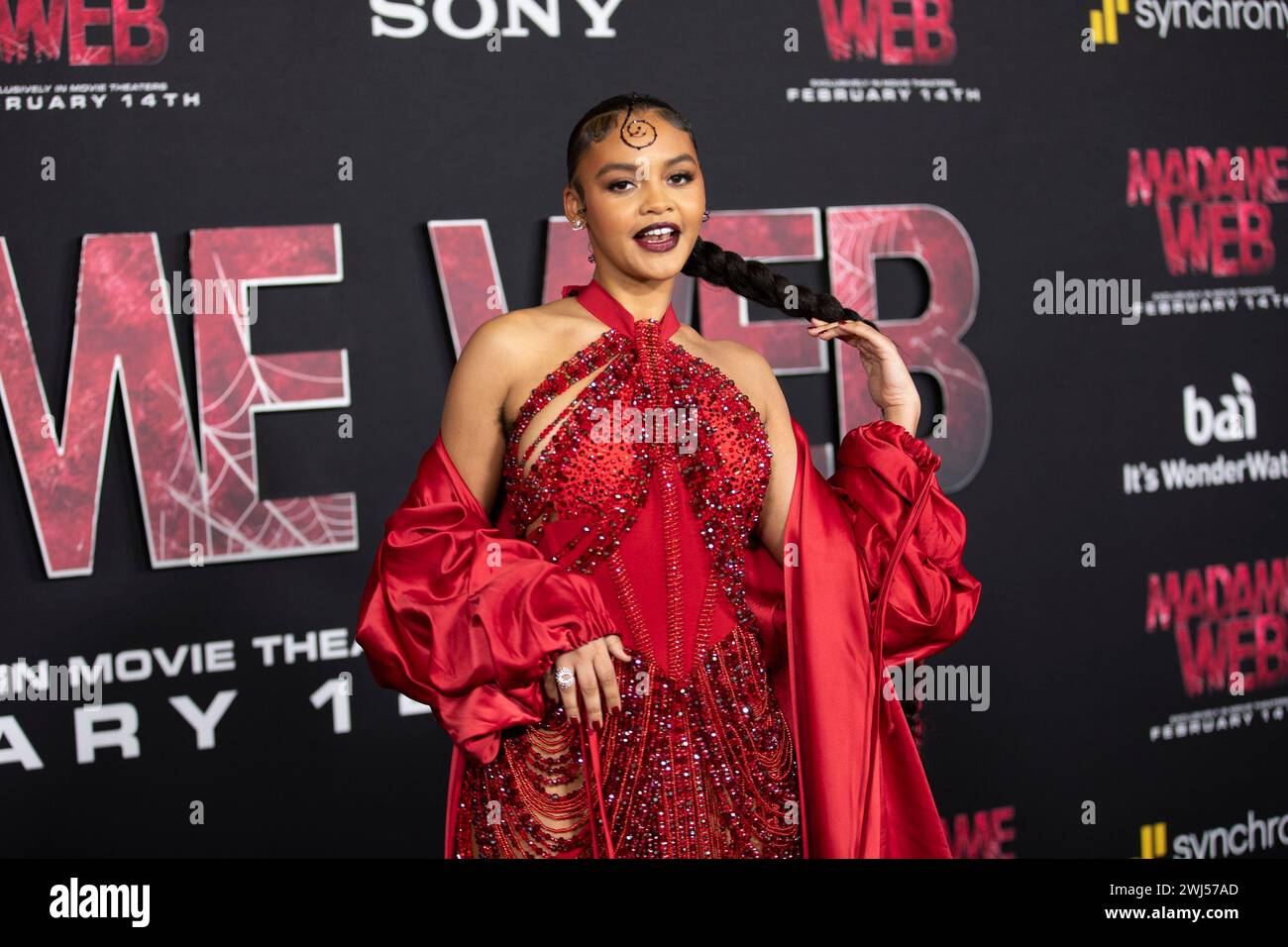 Los Angeles, USA. 12th Feb, 2024. Celeste O'Connor attends the arrivals ...