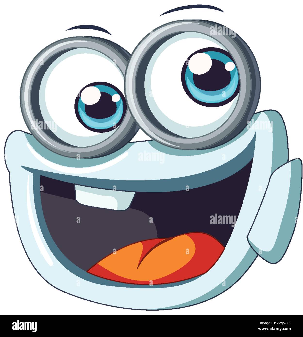 Vector illustration of a smiling coffee cup Stock Vector Image & Art ...