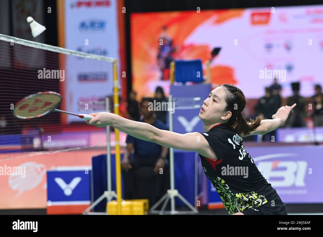 Shah Alam, Malaysia. 13th Feb, 2024. Ohori Aya of Japan competes ...