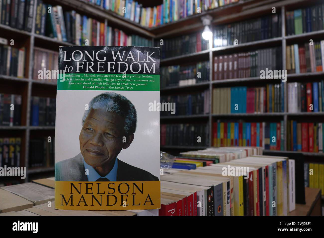 Nelson mandela long walk freedom book hi-res stock photography and ...