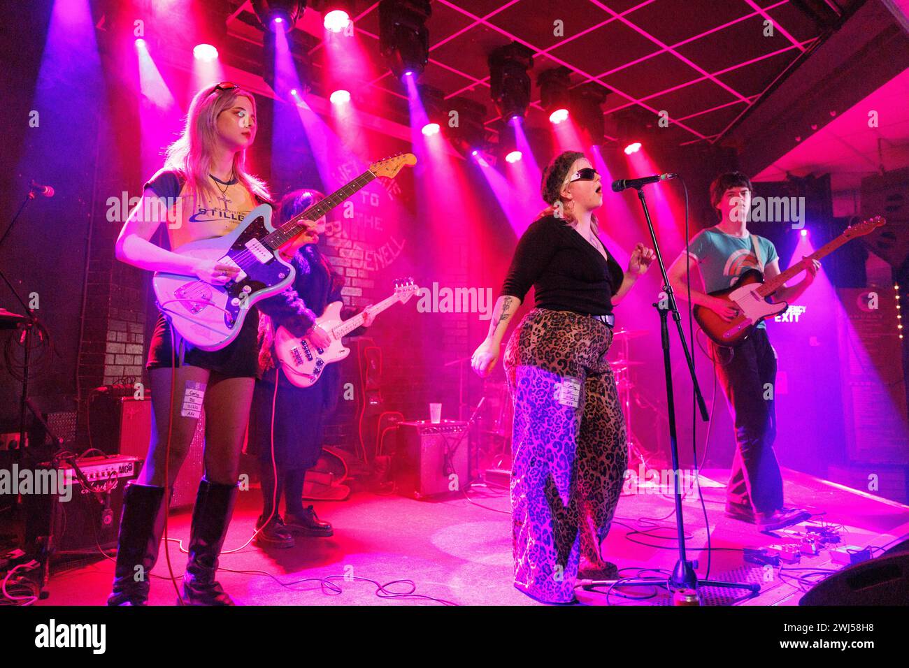 Manchester band Duvet performing live onstage at Brudenell Social Club ...