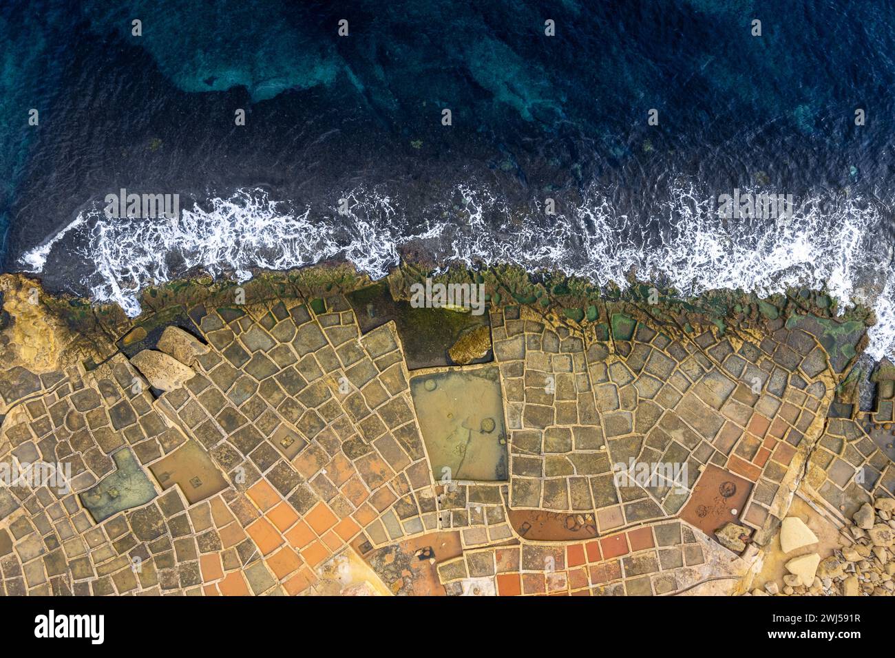 Aerial pan view mediterranean sea hi-res stock photography and images ...