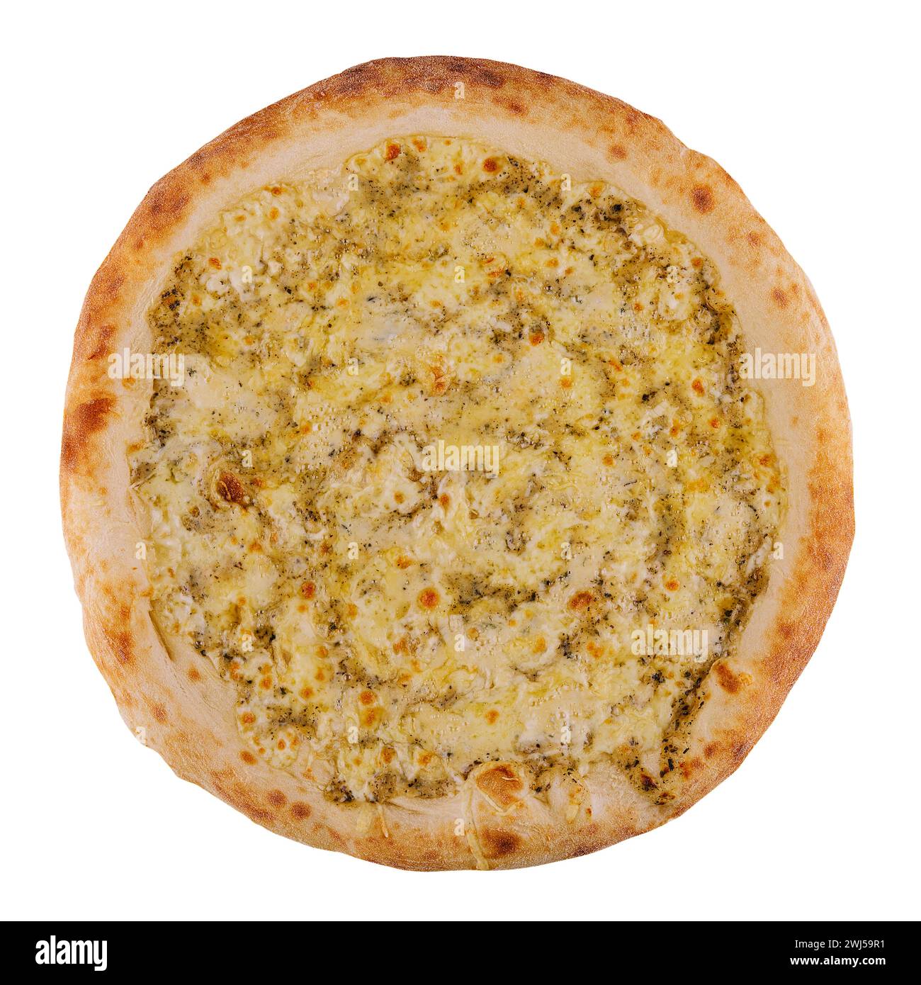 Italian four cheese pizza hi-res stock photography and images - Alamy