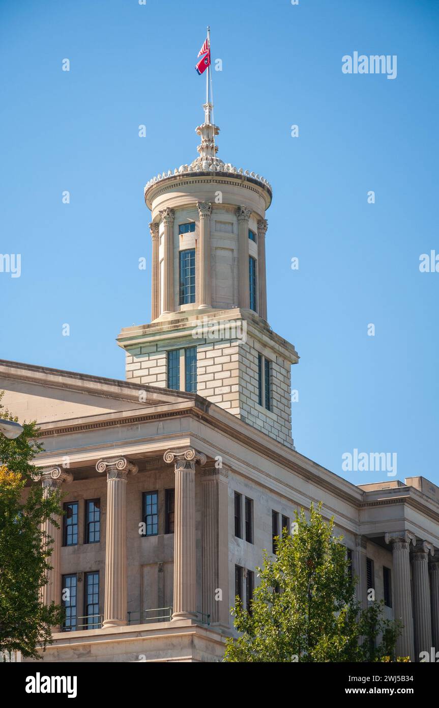 Tennessee State Capitol, in Nashville, Tennessee, USA Stock Photo - Alamy