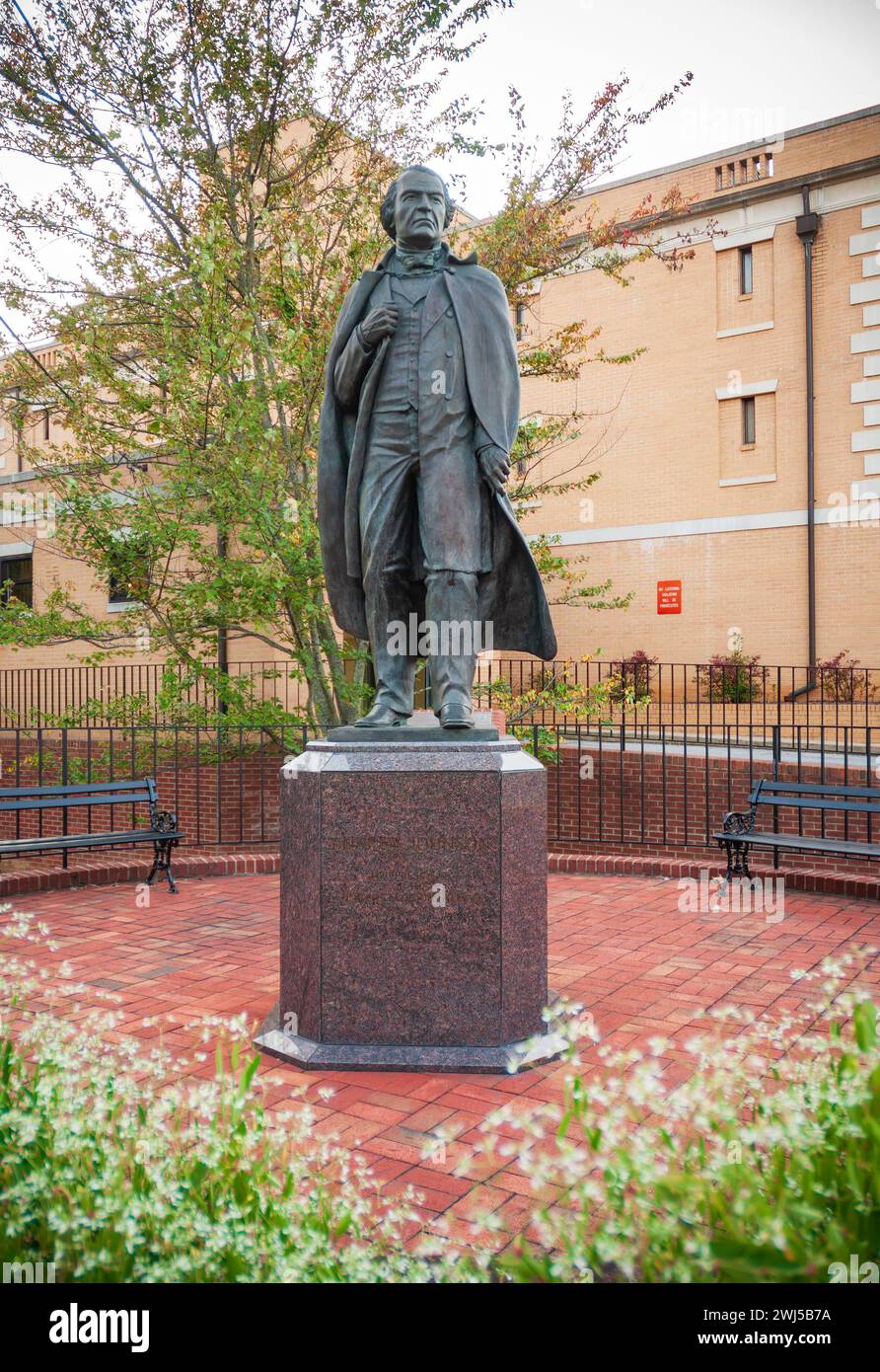 Andrew Johnson National Historic Site, in Greeneville, Tennessee, USA ...