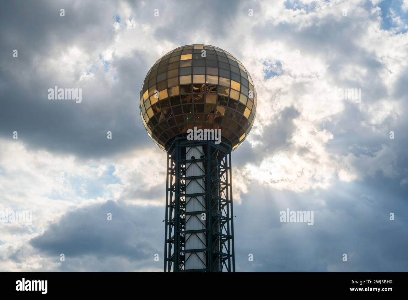 The Sunsphere in World's Fair Park in downtown Knoxville, Tennessee ...