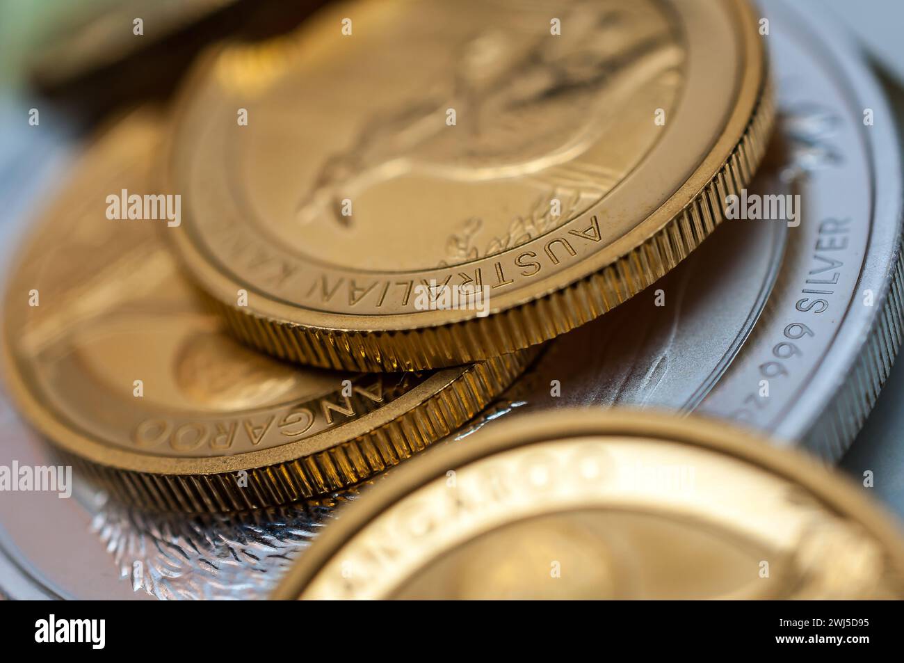 Gold and silver Stock Photo - Alamy