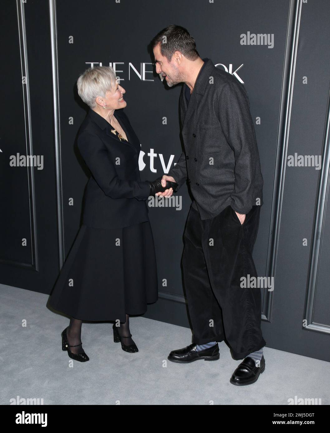 New York City, USA. 12th Feb, 2024. Glenn Close and Claes Bang ...