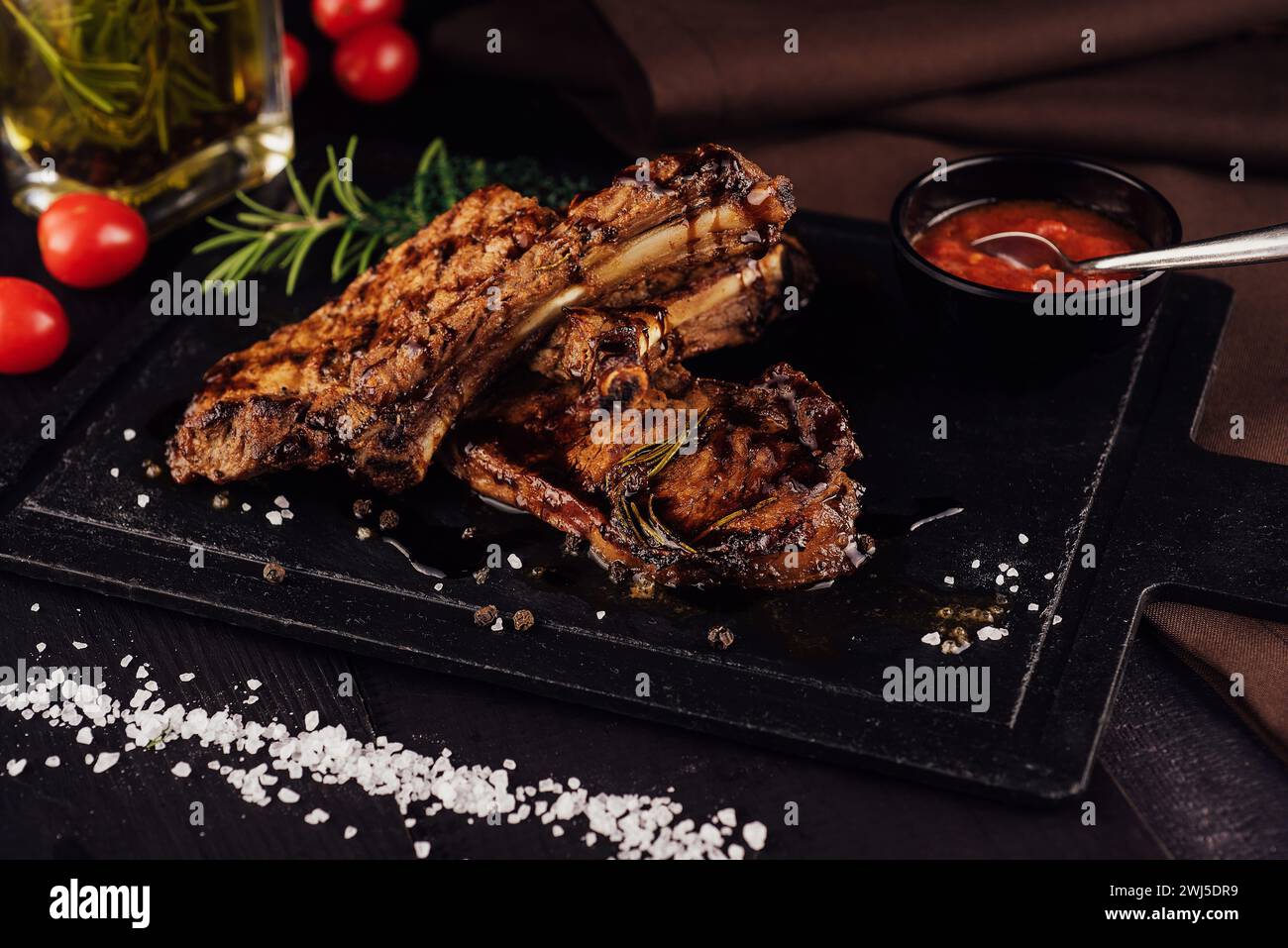 Black ribs hi-res stock photography and images - Alamy