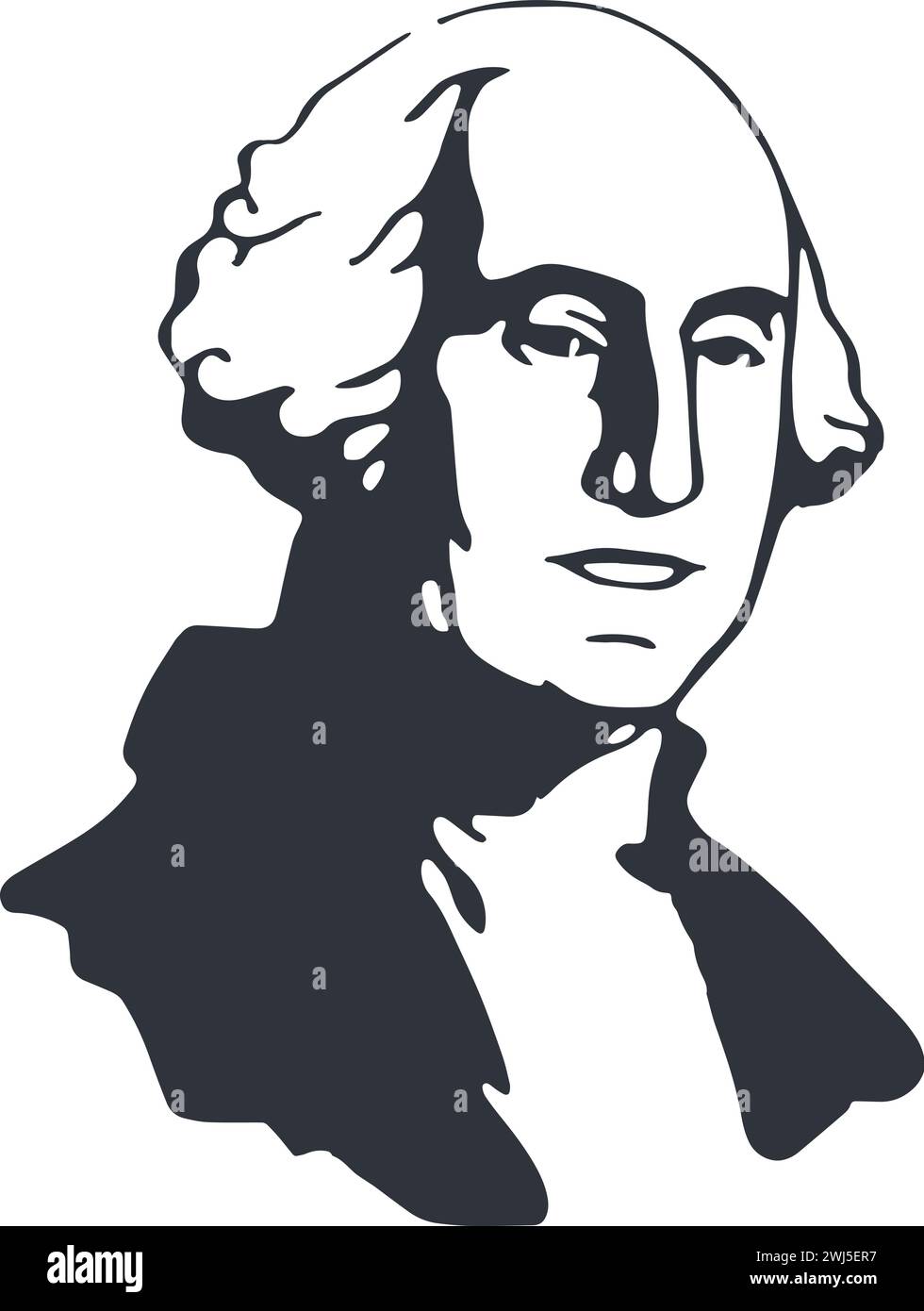 George washington poster Stock Vector Images - Alamy