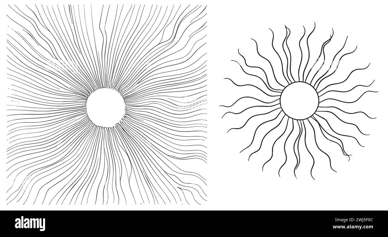 The art of the sun Black and White Stock Photos & Images - Alamy