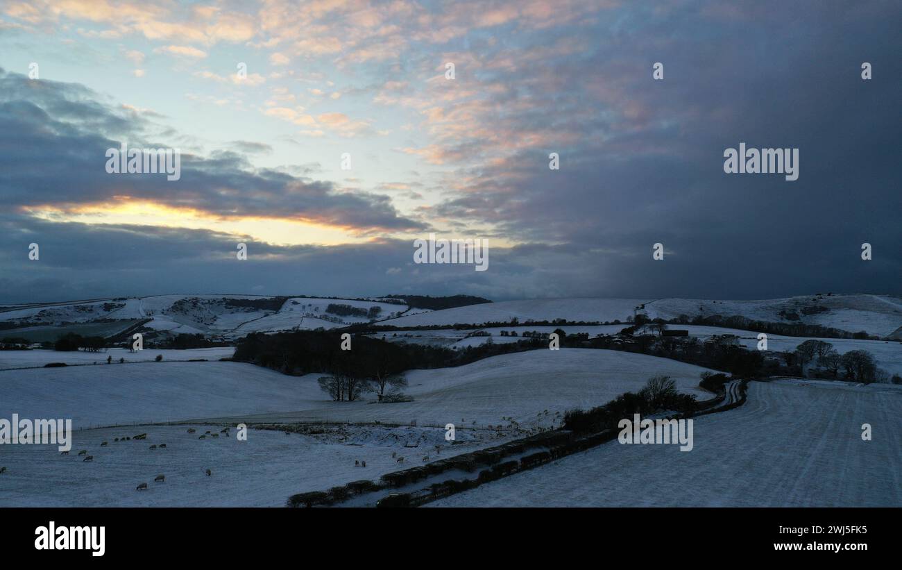 Aerial shots of english countryside hi-res stock photography and images ...