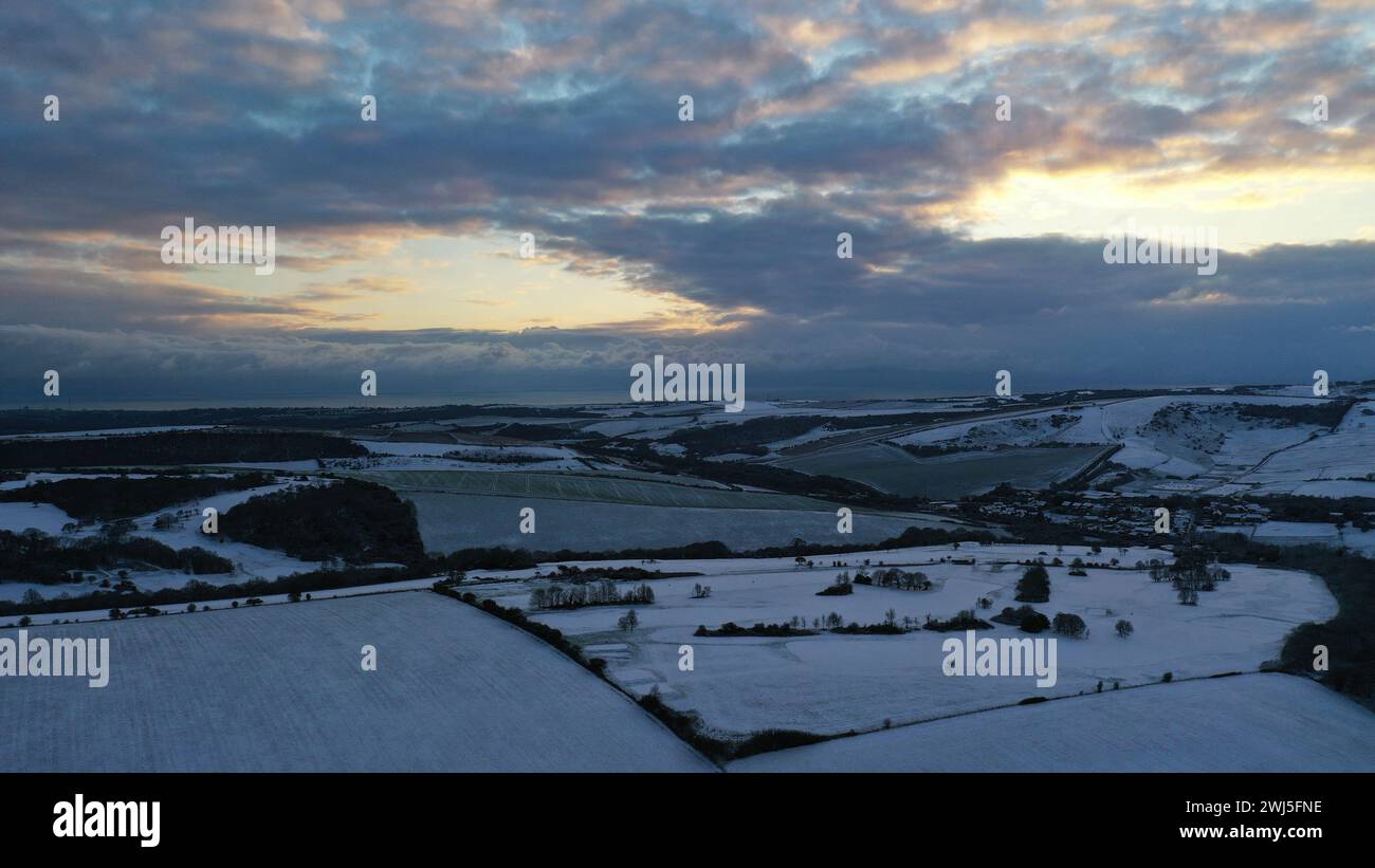 Aerial drone captures stunning footage hi-res stock photography and ...