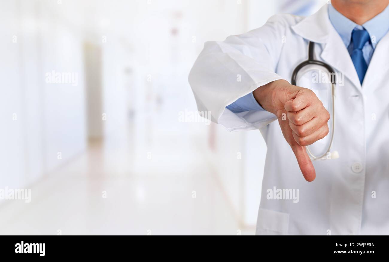 Disapproval doctor hi-res stock photography and images - Alamy