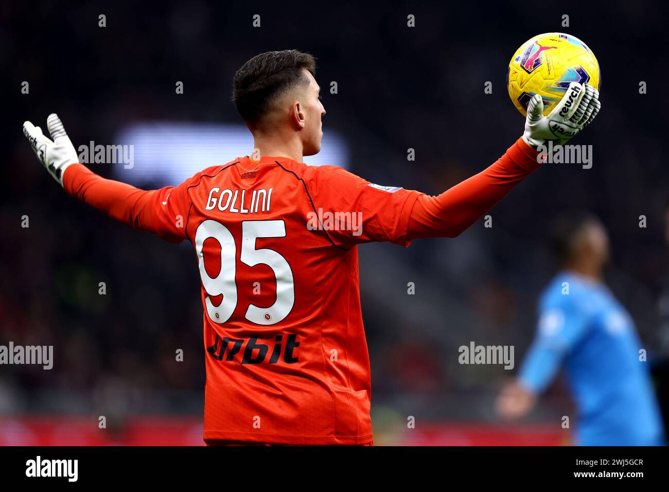 Pierluigi Gollini of Ssc Napoli in action during the Serie A match ...