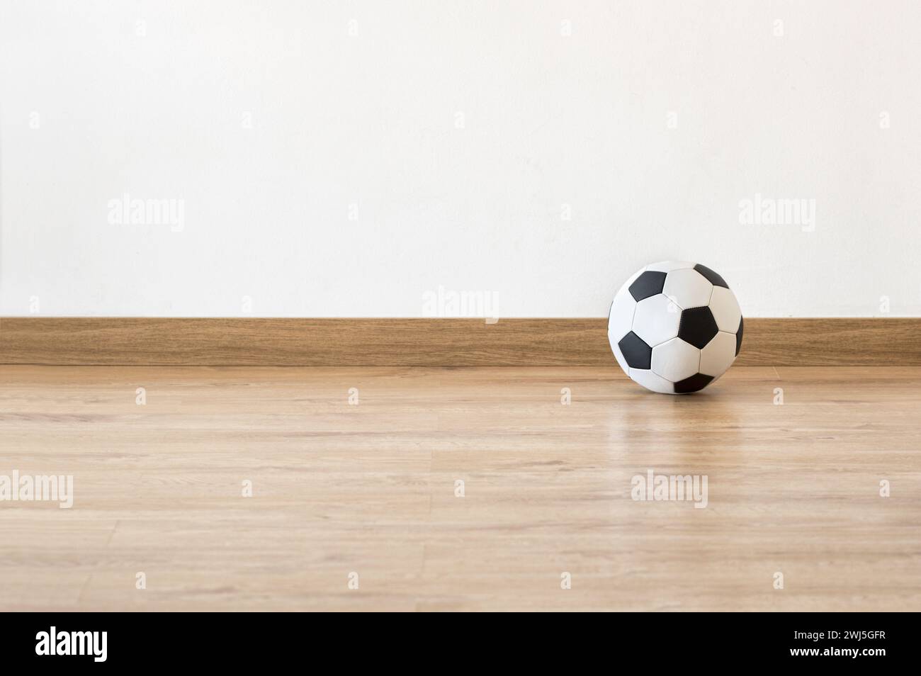 Soccer ball next wall hi-res stock photography and images - Alamy