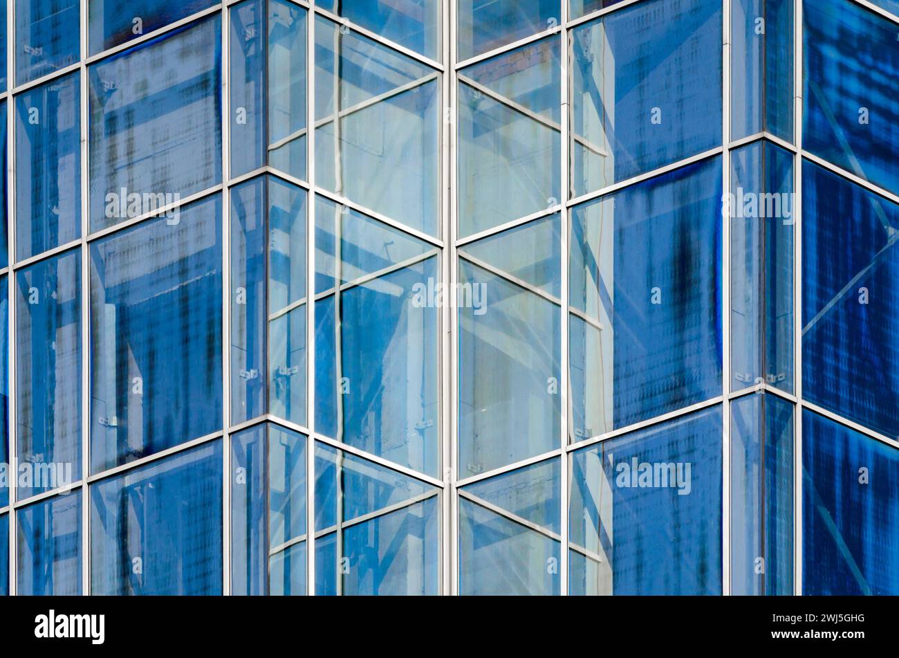 Empty windows of an office building without people Stock Photo - Alamy