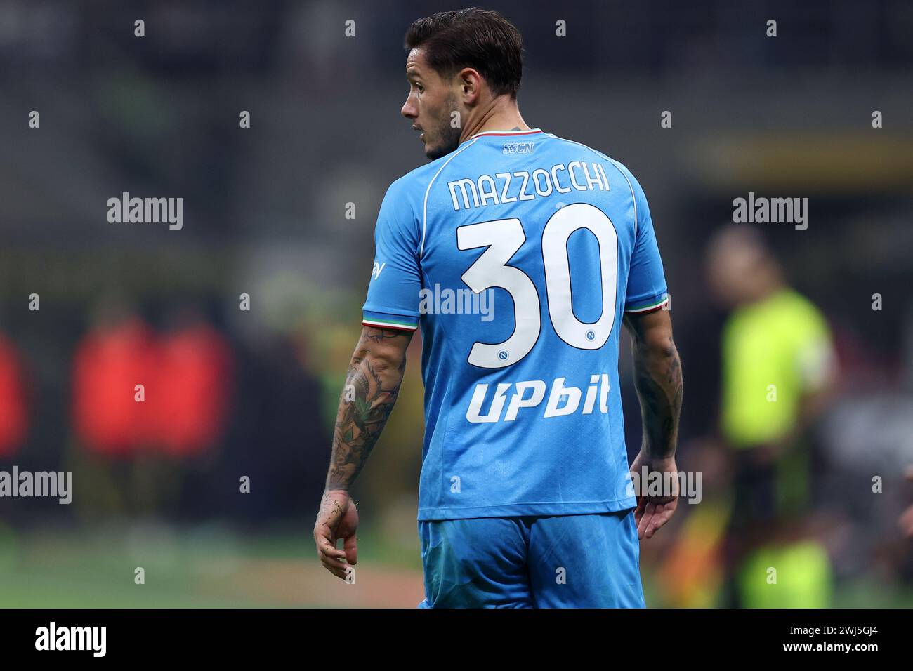 Pasquale Mazzocchi of Ssc Napoli looks on during the Serie A match ...
