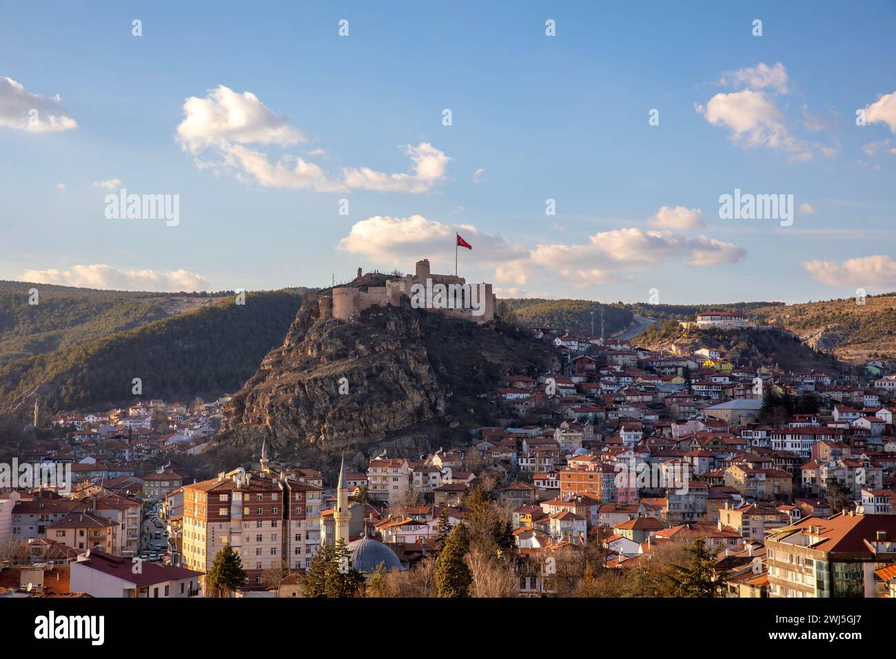 As one of the main symbols of Kastamonu, the castle stands like the ...