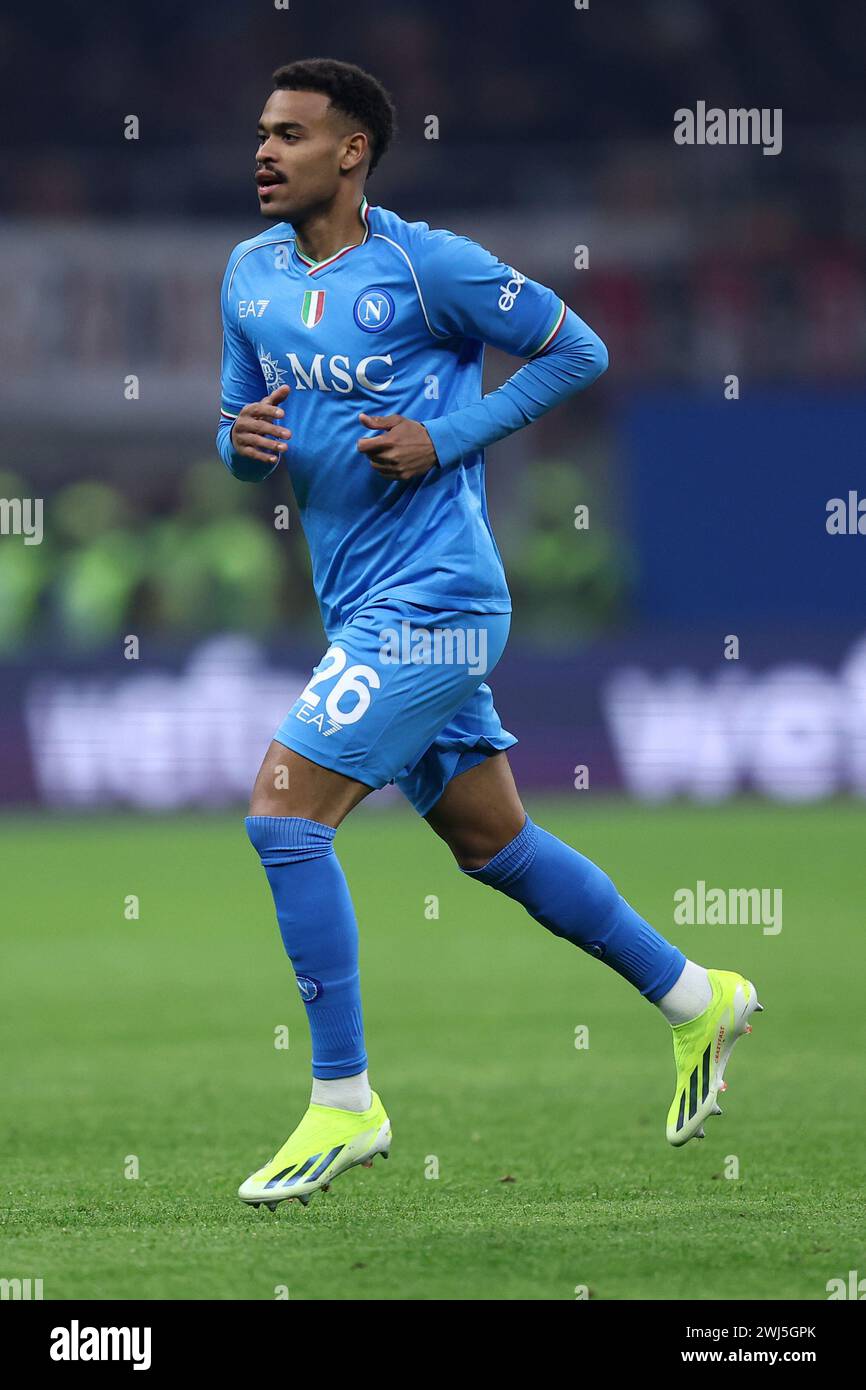 Cyril Ngonge of Ssc Napoli looks on during the Serie A match beetween ...