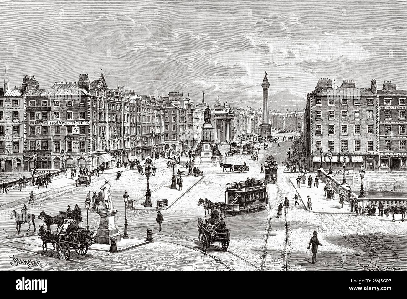 Limerick street old hi-res stock photography and images - Alamy
