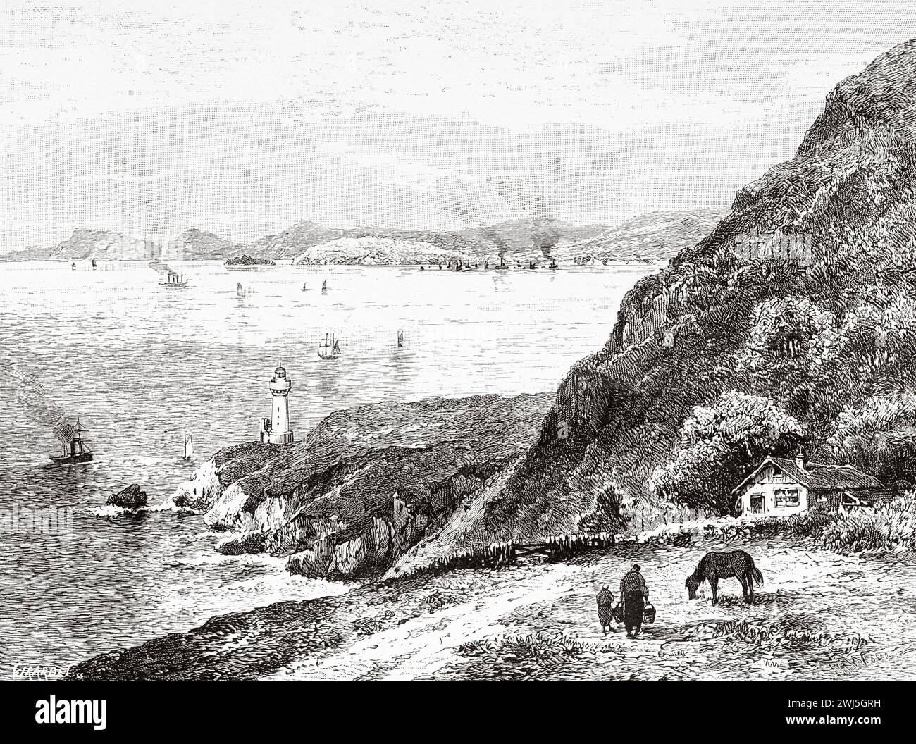 Dublin Bay, Republic of Ireland. Europe. Three Months In Ireland By ...