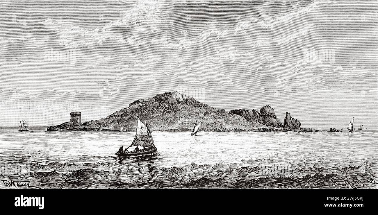 Eye at Howth near Dublin, Republic of Ireland. Europe. Three Months In ...