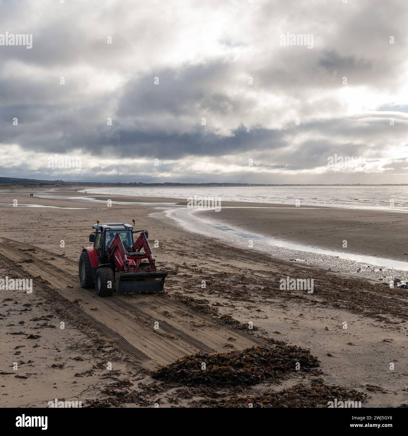 Ayrshire tractor hi-res stock photography and images - Alamy
