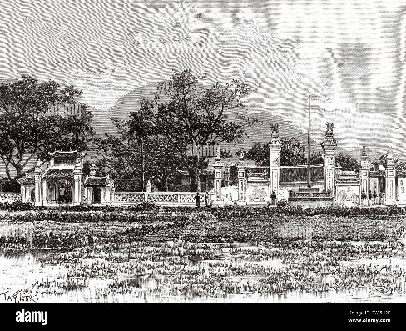 Indochine french 19th century hi-res stock photography and images - Alamy