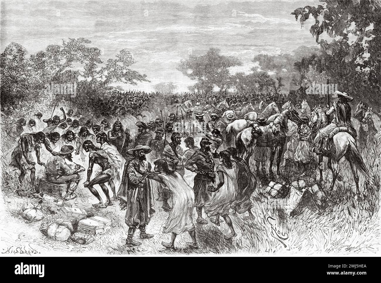 Chaco indians hi-res stock photography and images - Alamy