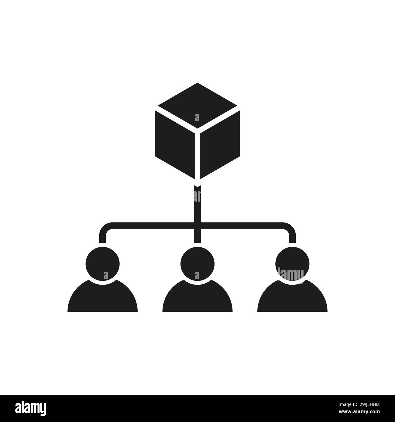 Box delivery icon. Package box. Shipping management symbol. Vector ...