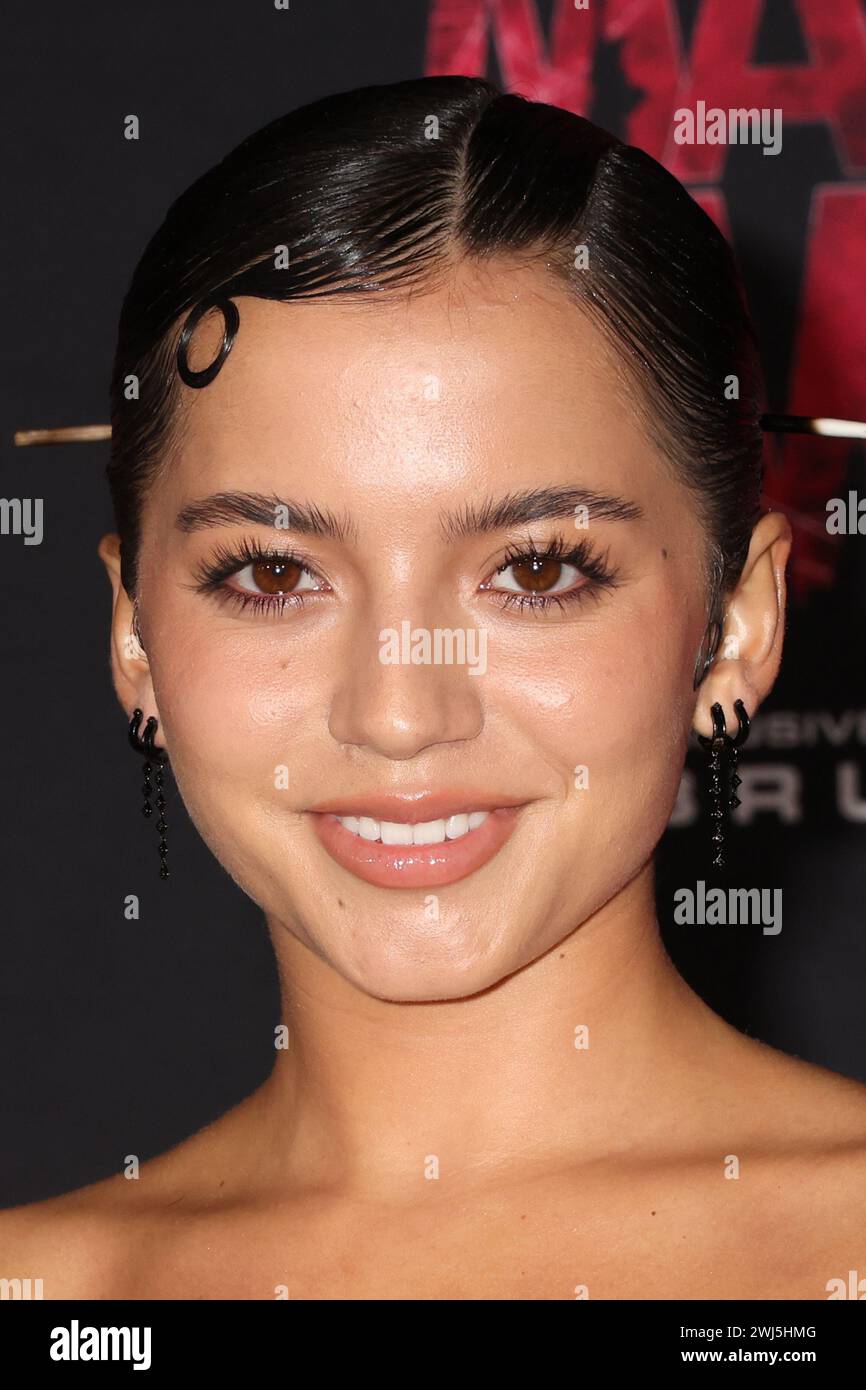Isabela Merced 02/12/2024 The World Premiere of “Madame Web” held at ...