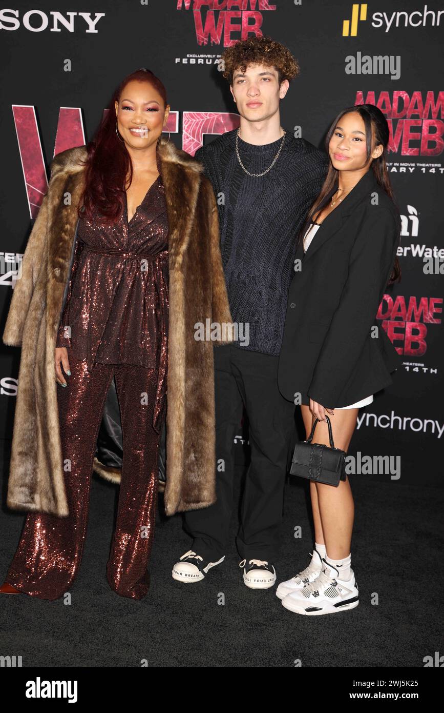 Garcelle Beauvais, Jaid Thomas Nilon 02/12/2024 The World Premiere of ...