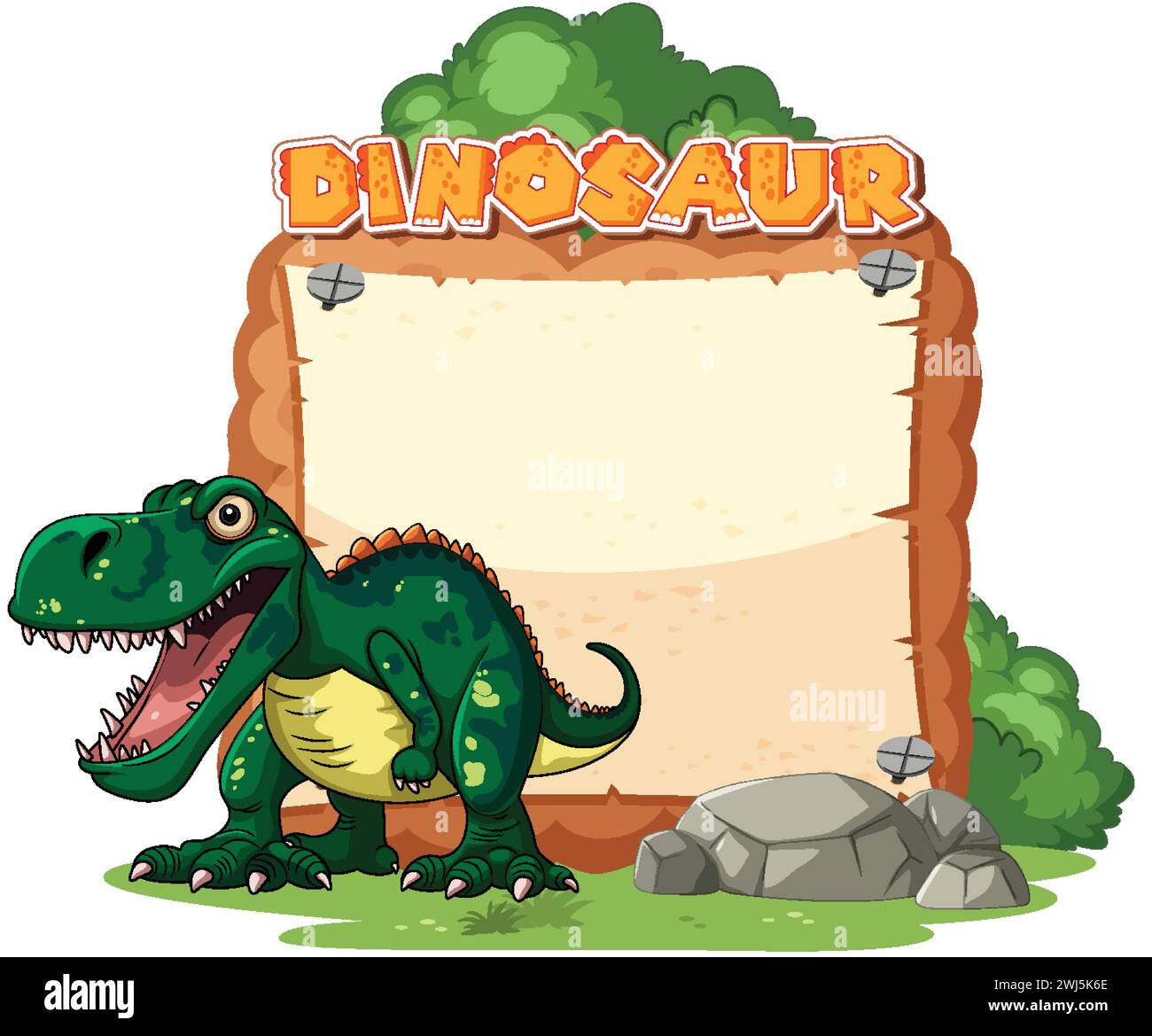 T rex standing Cut Out Stock Images & Pictures - Alamy