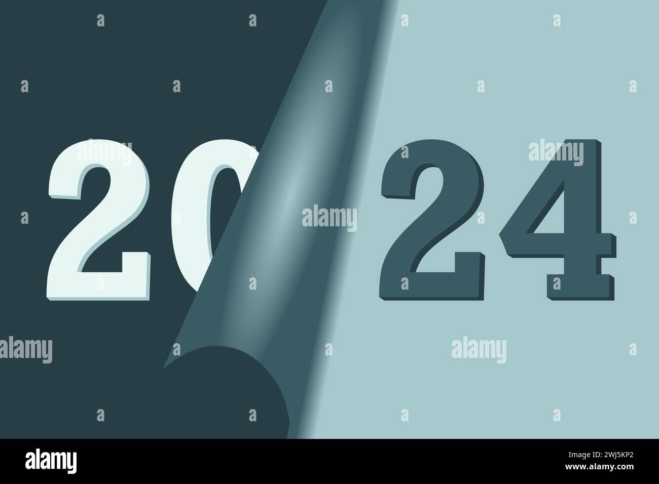 Happy new year 2024 design for poster, banner, greeting and new year ... Happy new year 2024 design for poster, banner, greeting and new year ...