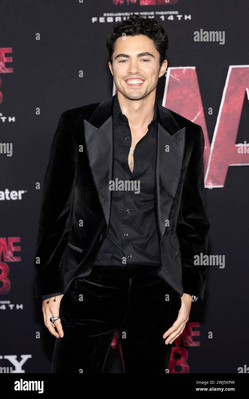 Los Angeles, USA. 12th Feb, 2024. Darren Barnet attends the arrivals of ...