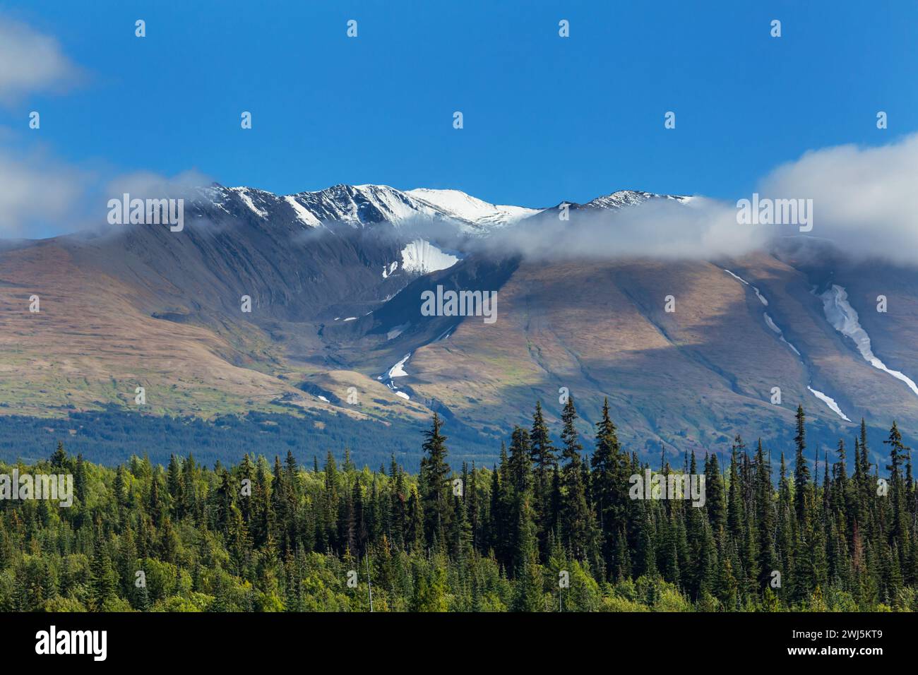 Mountains in Alaska Stock Photo - Alamy