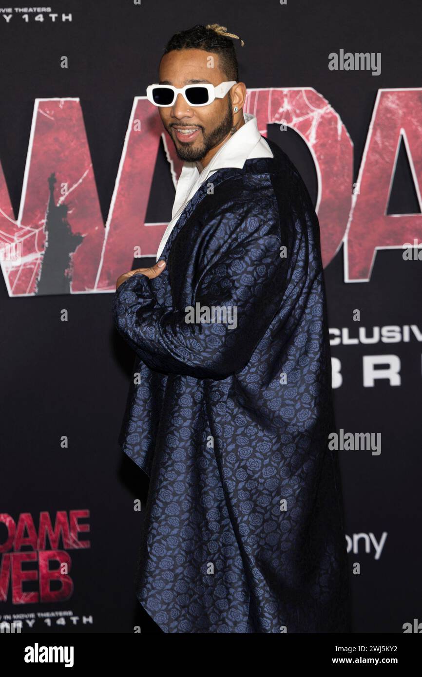 Los Angeles, USA. 12th Feb, 2024. Eren Legend attends the arrivals of ...