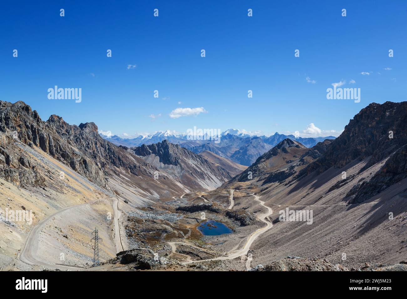 Road in Peru Stock Photo - Alamy