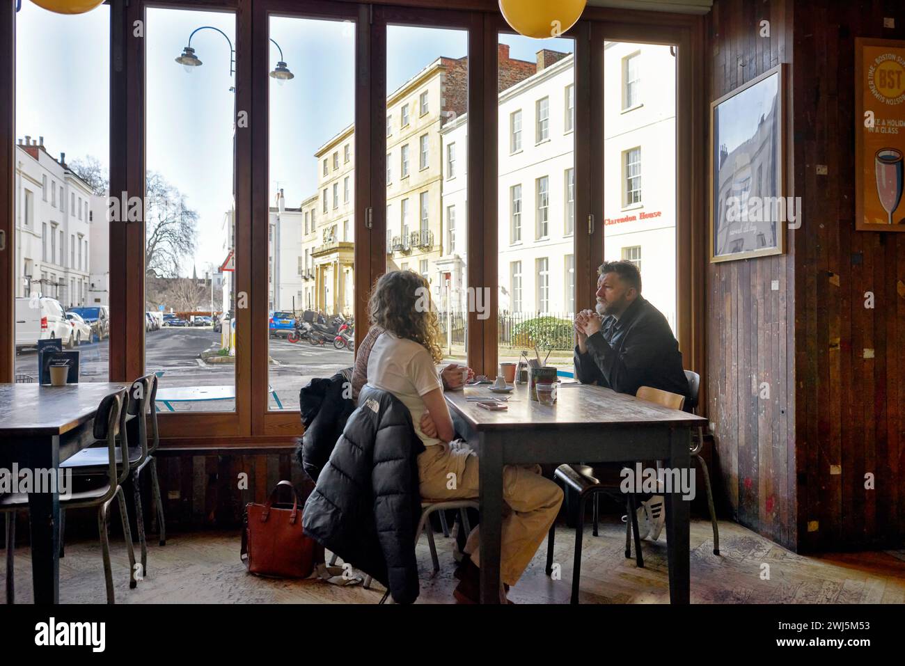 Cafe window seat hi-res stock photography and images - Alamy