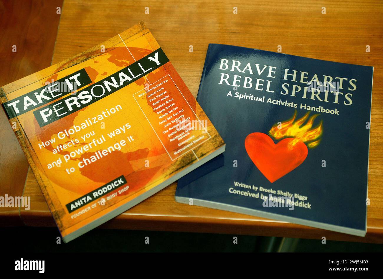 Anita Roddick of The Body Shop Stock Photo - Alamy