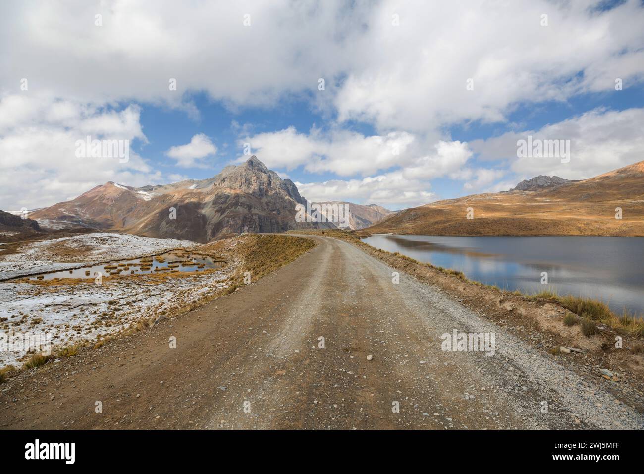 Road in Peru Stock Photo - Alamy
