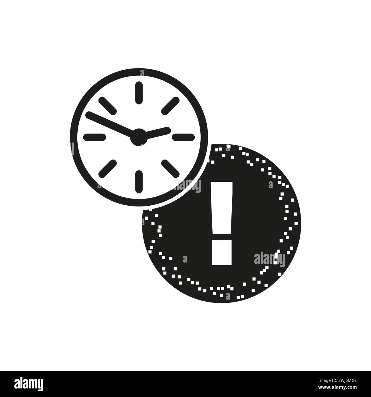 Countdown delay Stock Vector Images - Alamy